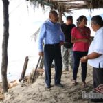 Yesenia Nolasco continúa recorriendo zonas afectadas por “Calvin ...